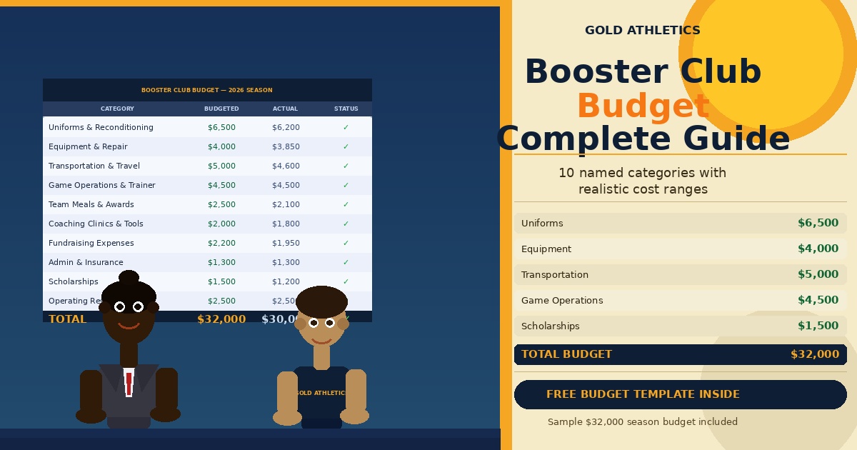 What Should a Booster Club Budget Include? | Gold Athletics